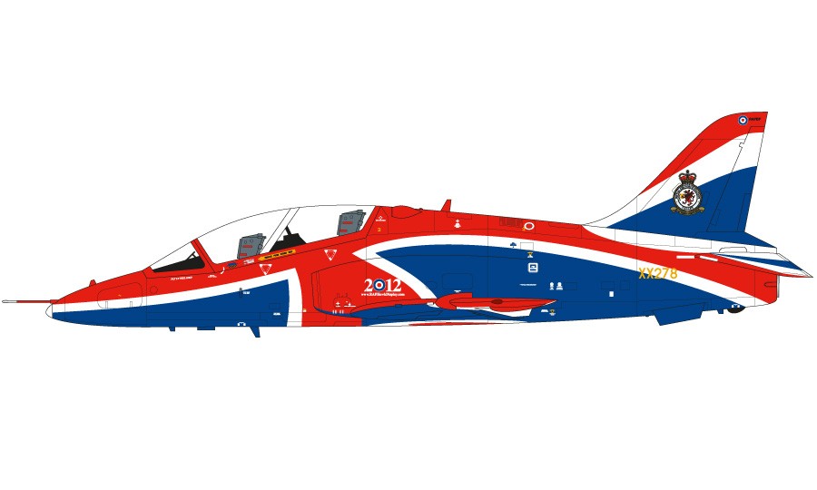Airfix RAF Benevolent Fund BAE Hawk Gift Set 1:72